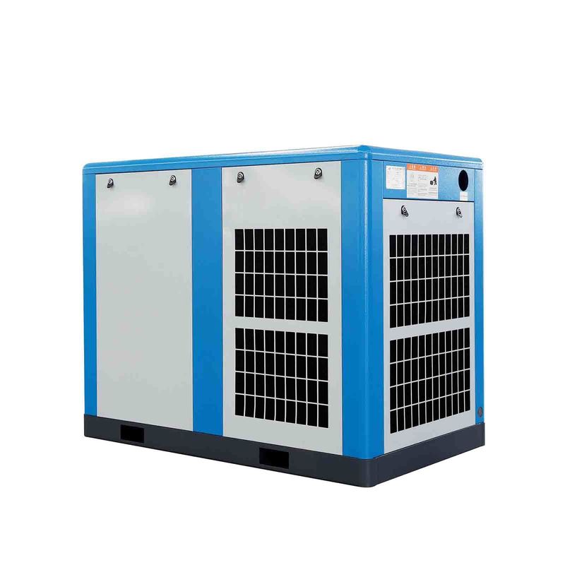 IP55 Dirección de dos etapas Compresor de aire de tornillo Control PLC ...